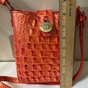 Brahmin | Bags | Nwt Brahmin Dusty Orange Marley Crossbody | Poshmark